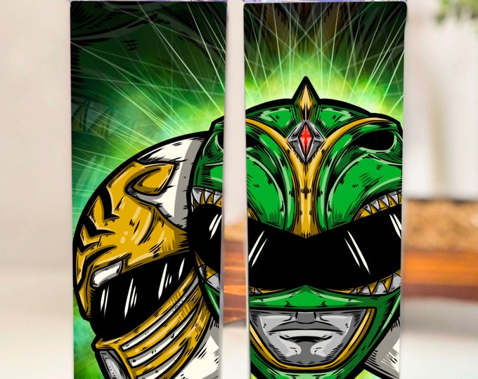 Green and White Power Ranger JDF Tribute Sublimation Digital - Etsy