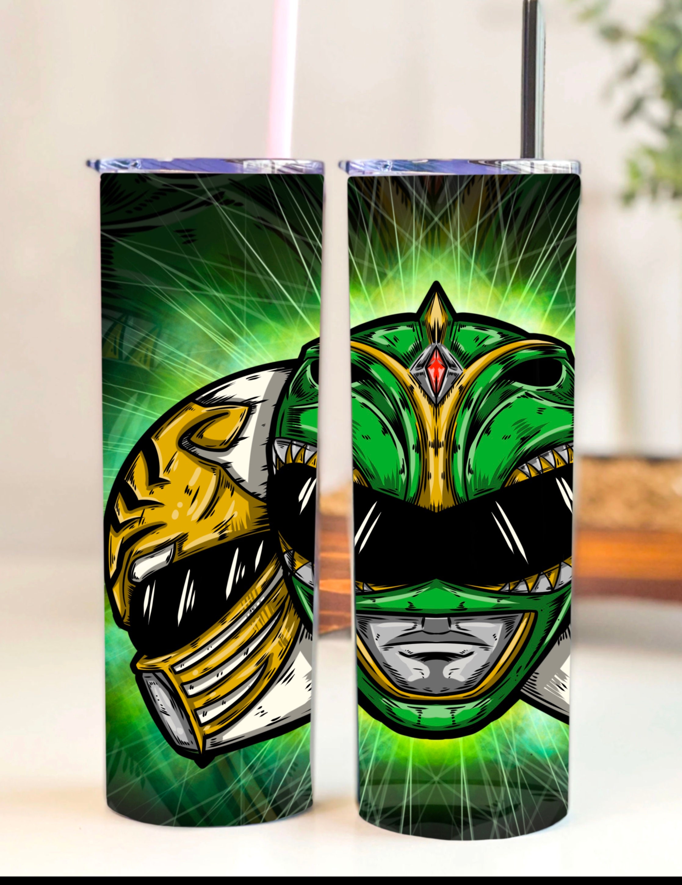 Green and White Power Ranger JDF Tribute Sublimation Digital Download ...