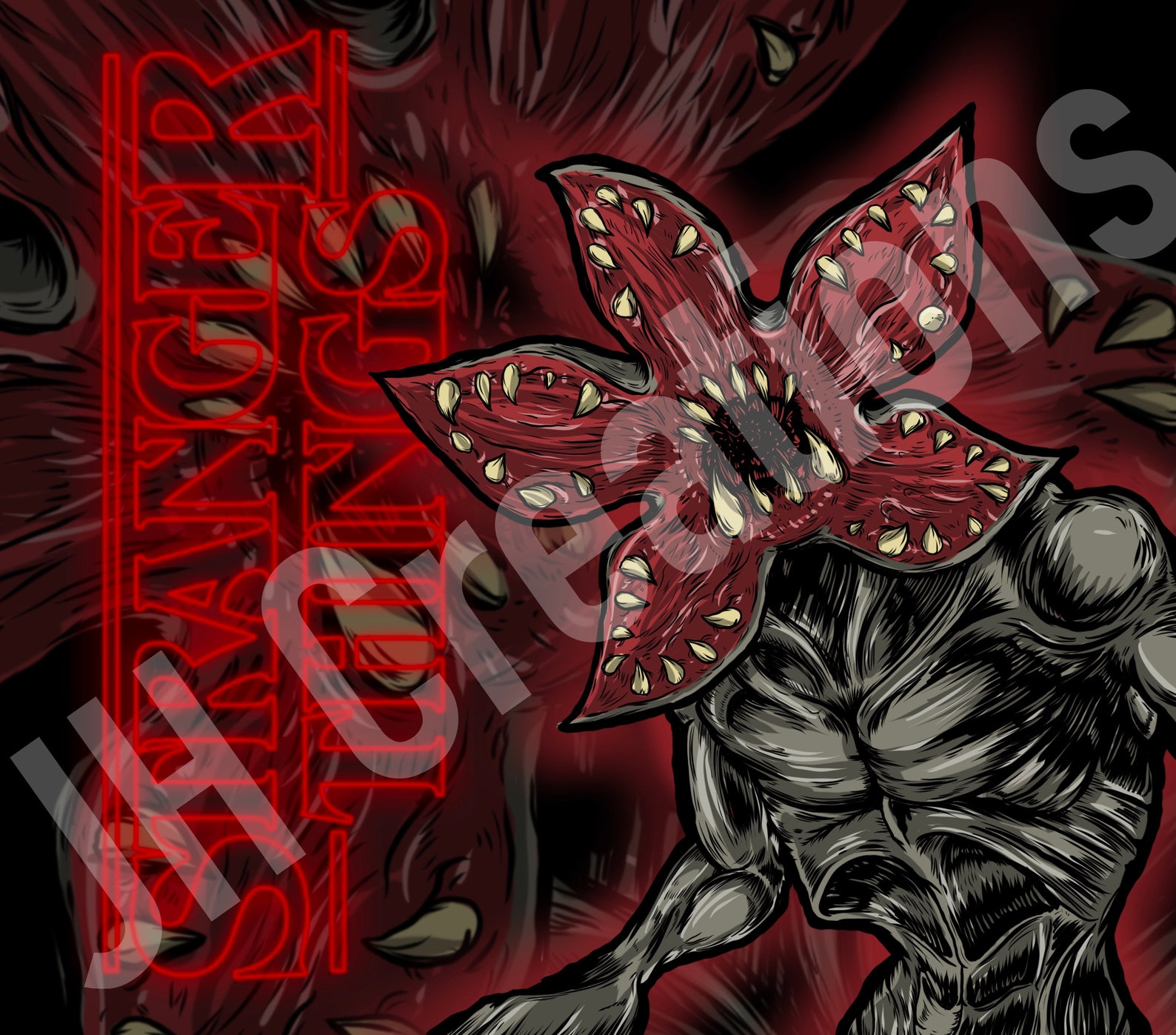 Stranger Things Tumbler Design Sublimation Digital Download - Etsy