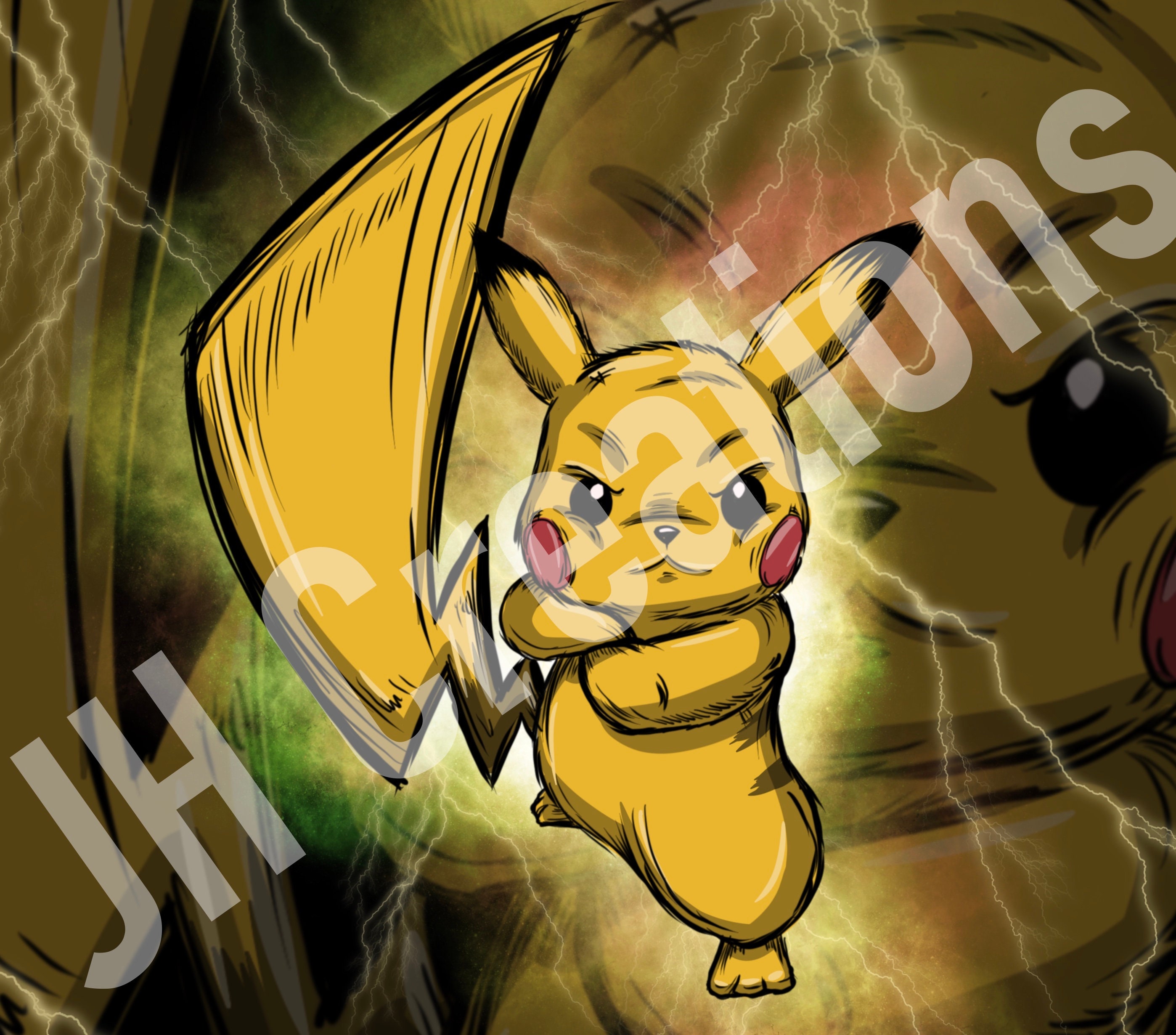 Pokémon Pikachu Sublimation Wrap Digital Download - Etsy