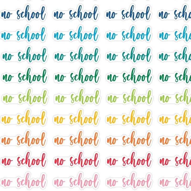 School Stickers Custom Pack - Etsy