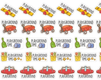 Playground Planner Stickers - Etsy