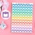 Tiny Step Tracker Dot Planner Stickers, Colorful Mini Shoe Dot Planner ...
