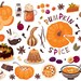 Fall Harvest Planner Stickers, Fall Truck Planner Stickers, Monthly ...