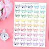 Tiny Red Dot Planner Stickers, Colorful Valentine's Day Mini Dot ...