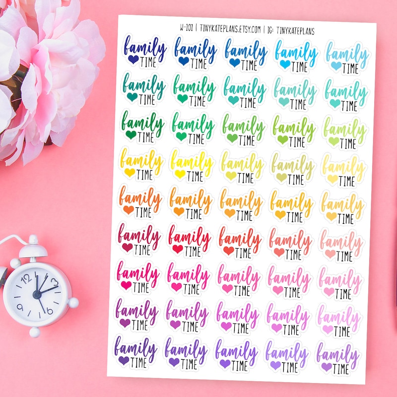 Time With Family - Etsy