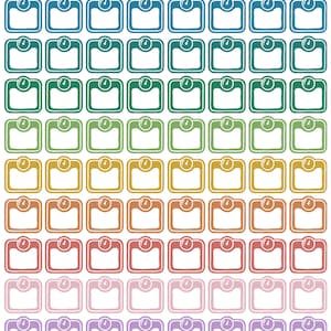 88 Tiny Weight Scale Planner Sticker, Weight Loss Stickers, Cute ...
