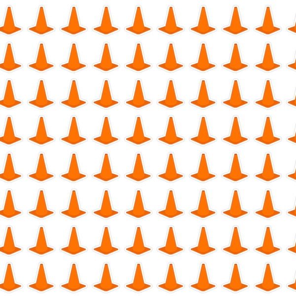 Traffic Cone Orange - Etsy