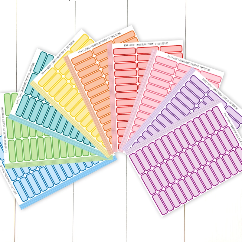 Quarter 1 Stickers - Etsy