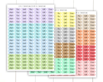 12 Sticky Note Planner Stickers, Notepad Planner Stickers, Blank Doodle ...