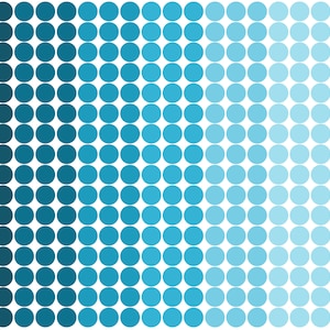 Tiny Blue Dot Planner Stickers Colorful Mini Dot Calendar - Etsy