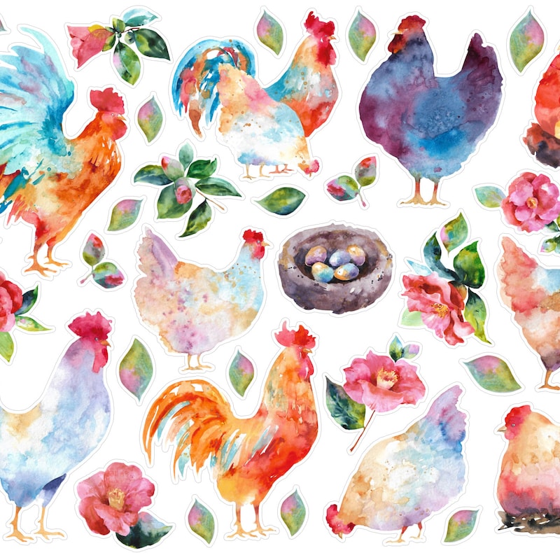 Easter Chick Stickers - Etsy