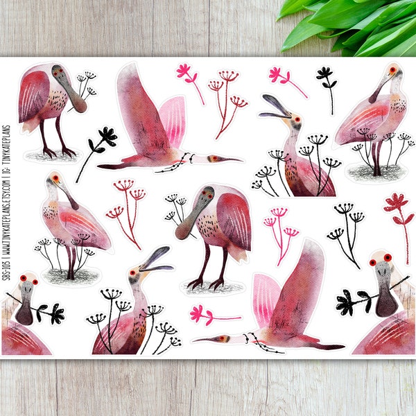Spoonbill - Etsy