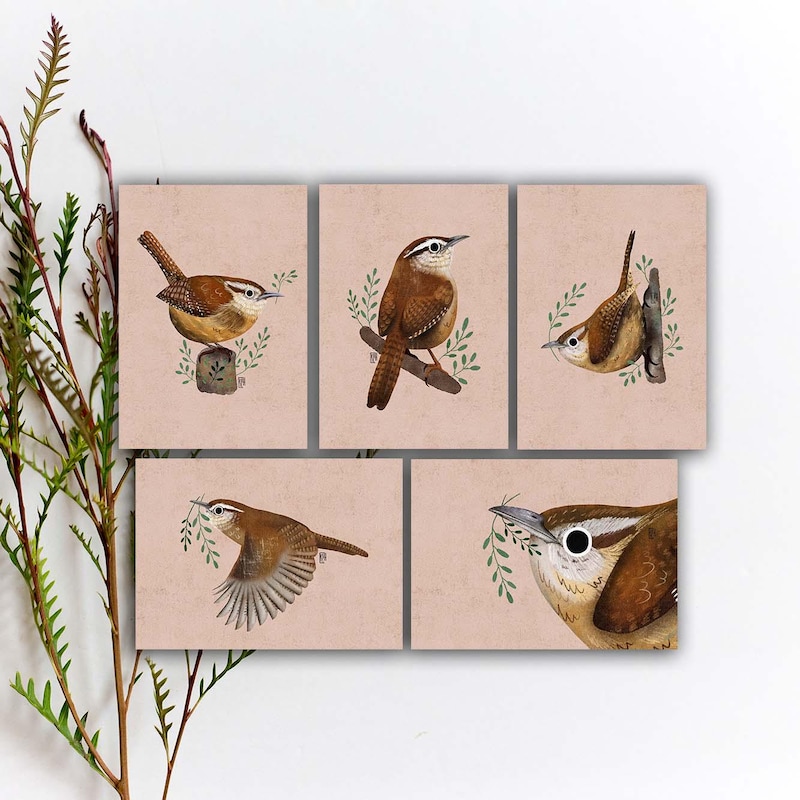 Forest Wren Prints - Etsy
