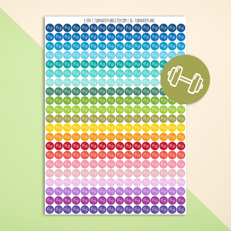 Monthly Planner Workout - Etsy