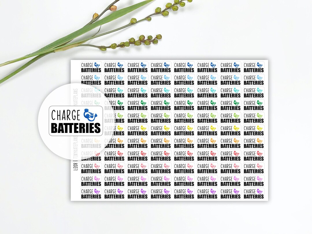 88 Hearing Aids Planner Stickers, Change Batteries Planner Stickers ...