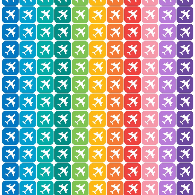 Airplane Stickers - Etsy