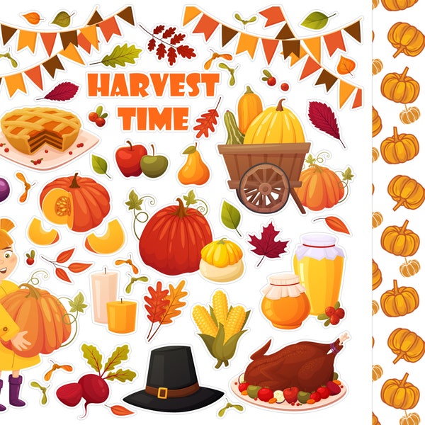 Harvest Bunting - Etsy UK