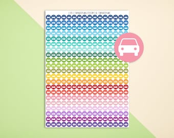 12 Sticky Note Planner Stickers, Notepad Planner Stickers, Blank Doodle ...