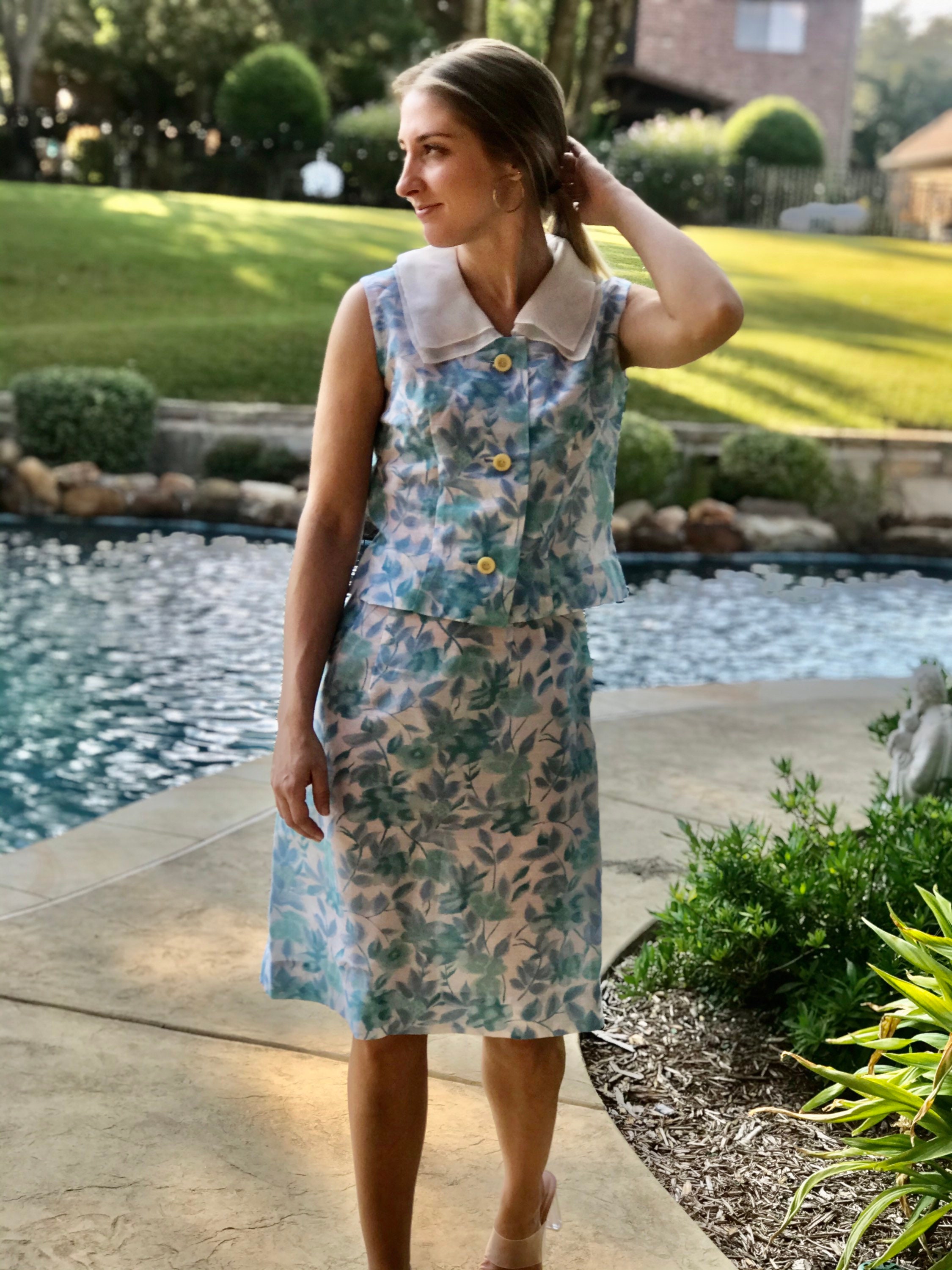 Japanese Floral Two Piece Set - Etsy Japanese Floral Two Piece Set - Etsy