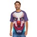 Geometric Evil Clown T-shirt: Halloween Cosplay Tee - Etsy