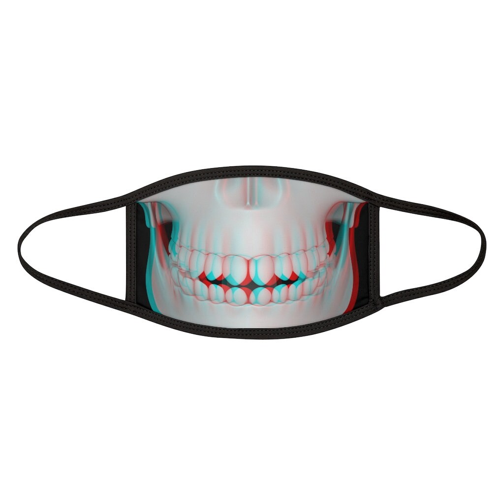 REAL 3D Glasses Stereoscopic Skeleton Skull Mask Halloween Gift Rock ...