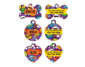 Gotags Oh Shit I'm Lost Dog Tags With Glow-in-the-dark - Etsy