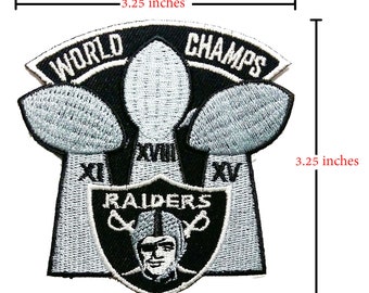 Raiders Patch Iron On | Etsy