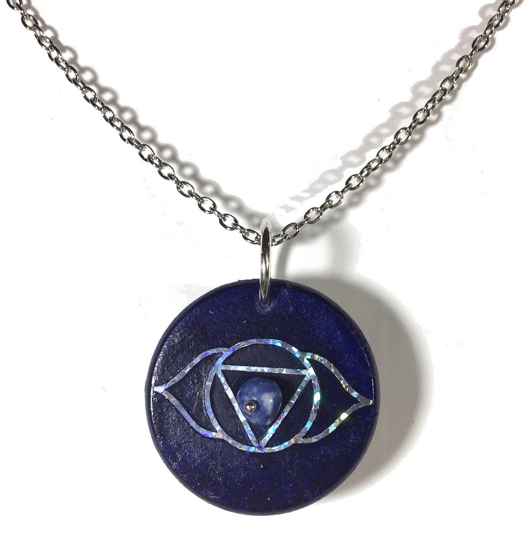 Third Eye Chakra Pendant - Etsy
