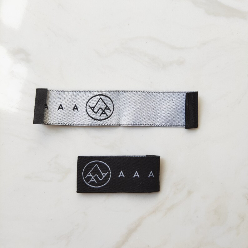 1000 Woven Labels Textile Tag Woven Labels for Clothing - Etsy