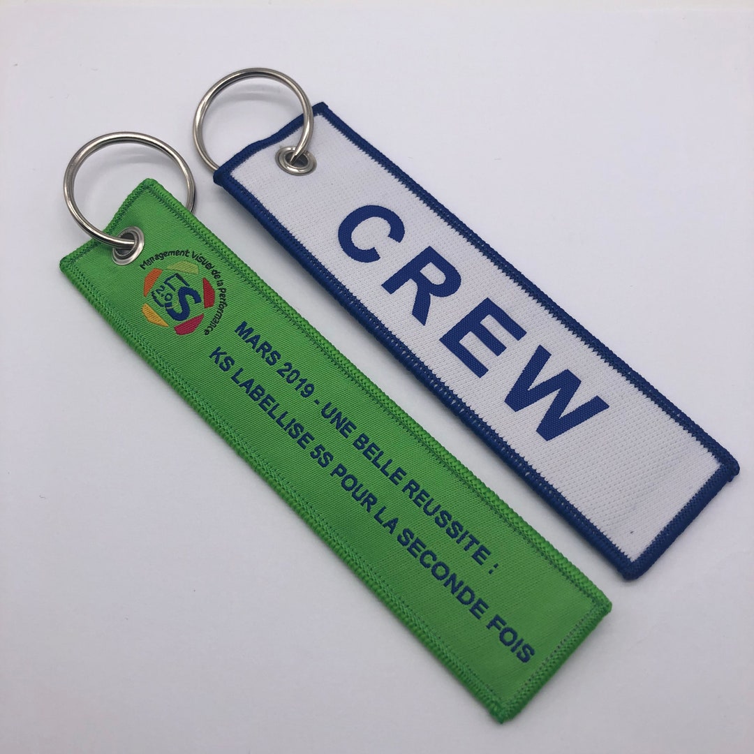 100 Custom Keychains, Personalized Custom Embroidered Keychain ...