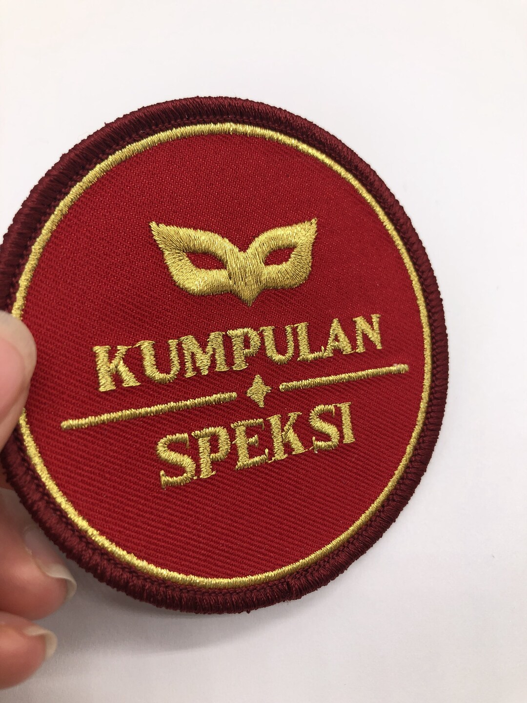 Buy Sewing on Metallic Gold Embroidered Patches Custom Patch Online in ...