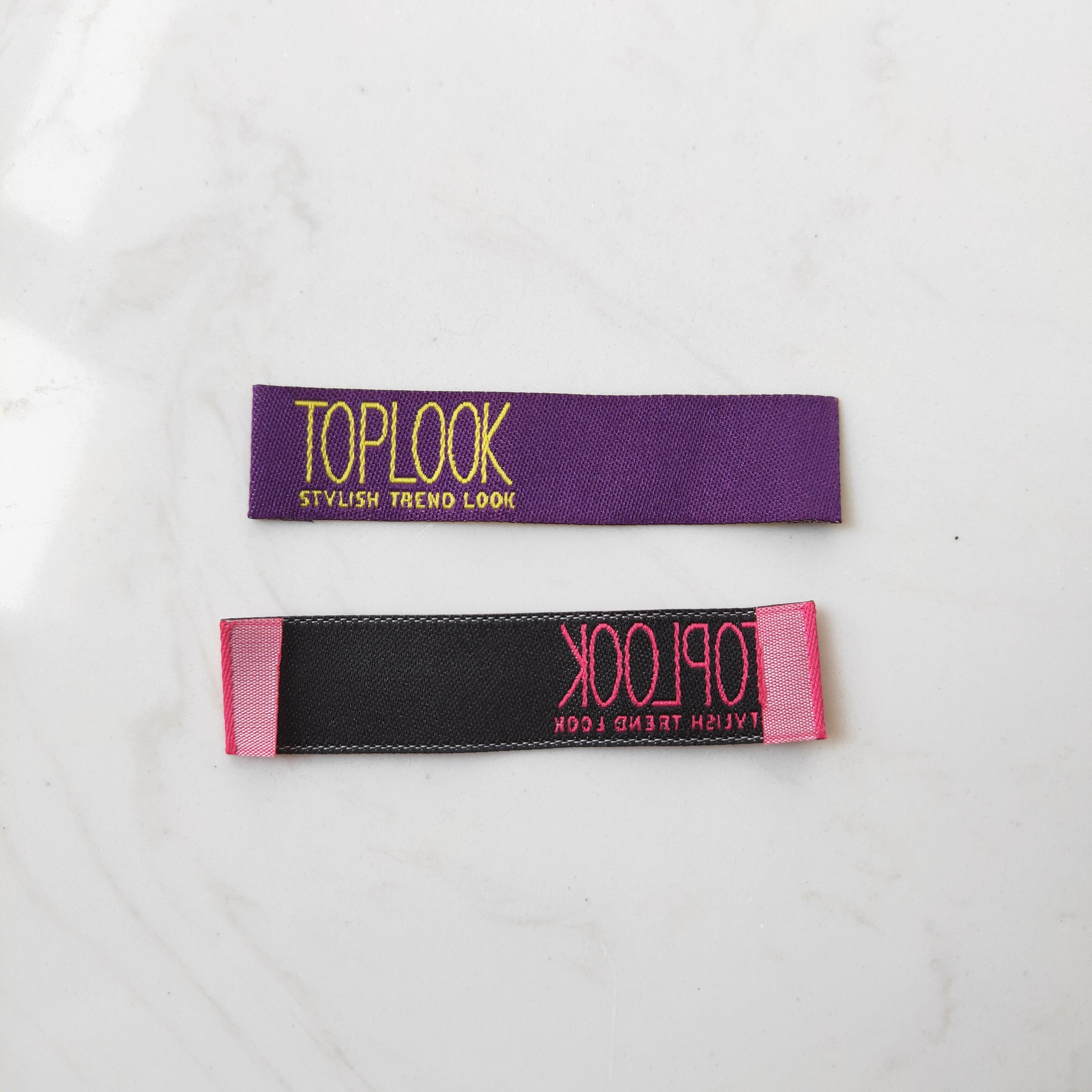 500 Sewing Labels Clothing label Custom Woven Label Hem tag | Etsy