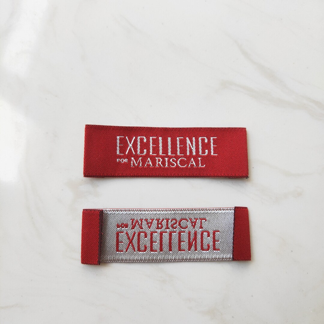 100 Personalized Name Labels, Custom Woven Labels, Iron on Woven Labels ...