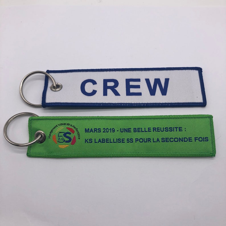 100 Custom Keychains Personalized Custom Embroidered Keychain | Etsy