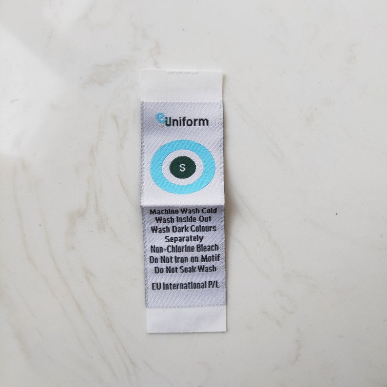 1000 Woven Labels Textile Tag Woven Labels for Clothing - Etsy