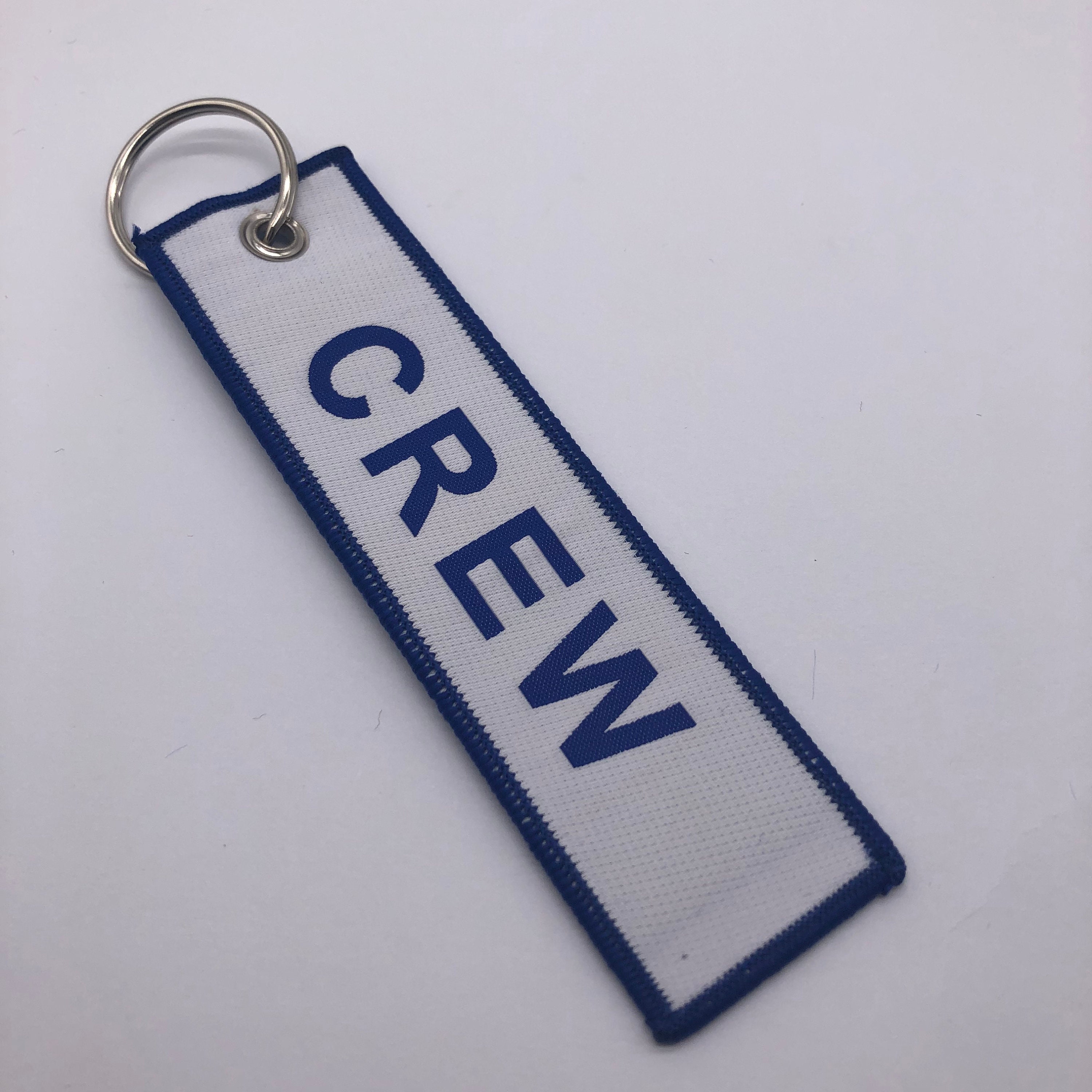 100 Custom Embroidered Keychain With Key Rings Fashion | Etsy