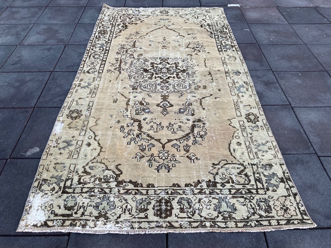 5x10 Rug, Turkısh Area Rug, Bedroom Rug, Handmade Area Rug, Oriental ...