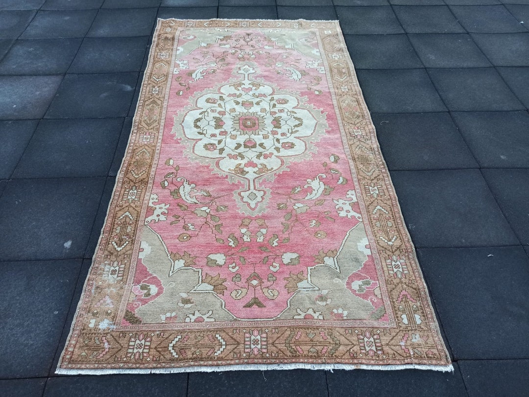 Red Area Rug, Distressed Area Rug,red Bedroom Rug, Living Room Rug ...