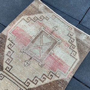 3x7 Rug 3x7 Brown Runner 3x7 Vintage Turkısh Rug 3x7 - Etsy