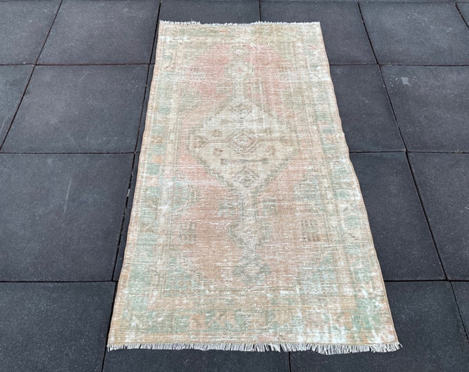 3x5 Faded Rug Accent Rug Turkish Rug Oriental Rug Wool - Etsy
