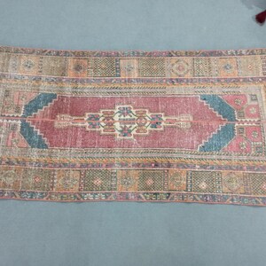 Patchwork Area Rug, Vintage Area Rug, Turkish Rug, Hand Knotted Rug ...