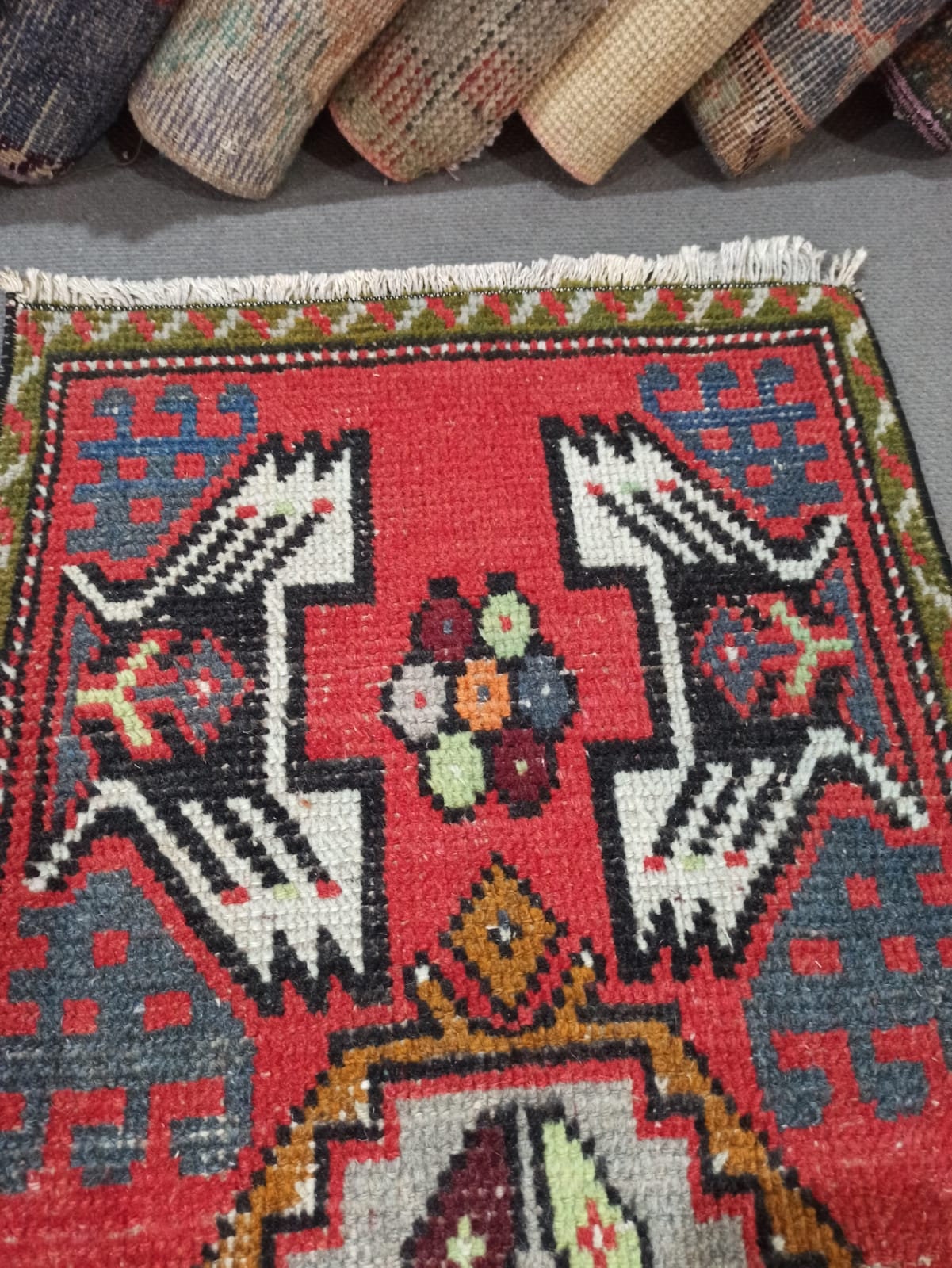 Minis Rug Handmade Rug Door Mat Turkish Rug Bohemian Home - Etsy
