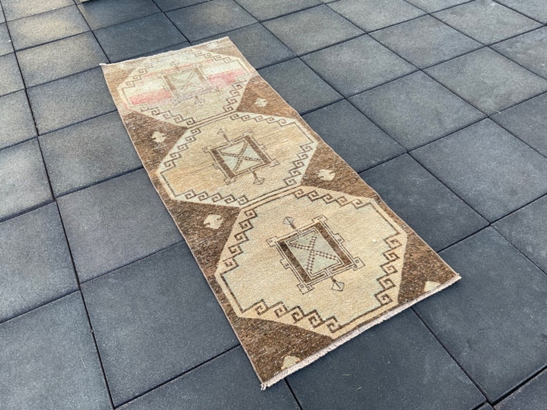 3x7 Rug 3x7 Brown Runner 3x7 Vintage Turkısh Rug 3x7 - Etsy