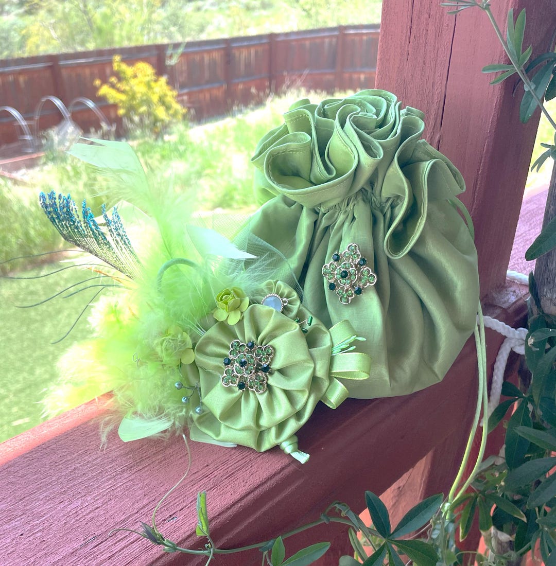 1880's Victorian/civil War/steampunk/boho Style Pouch Purse/reticule ...