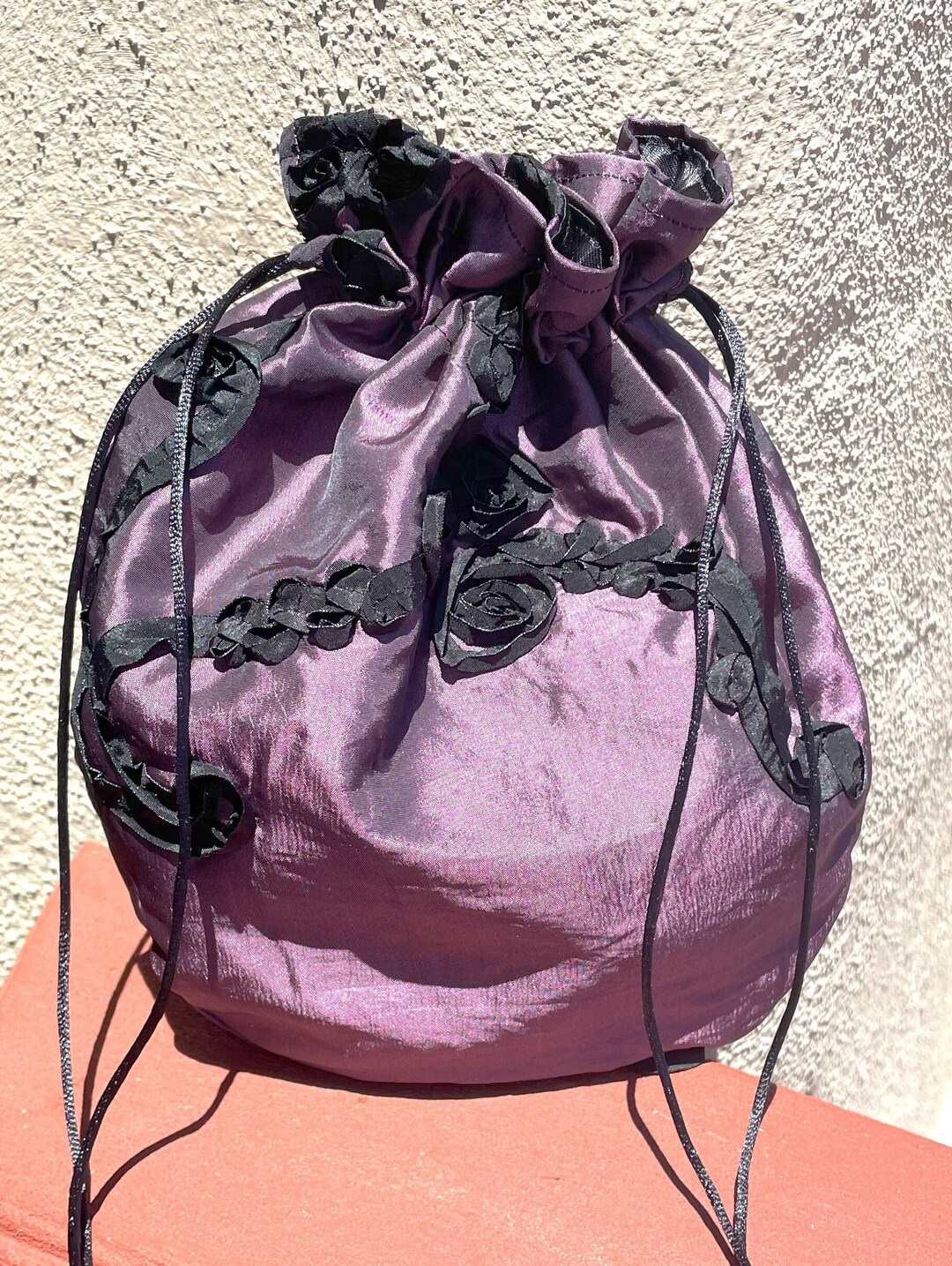 1880's Victorian/civil War/steampunk/boho Style Pouch Purse/reticule p1 ...