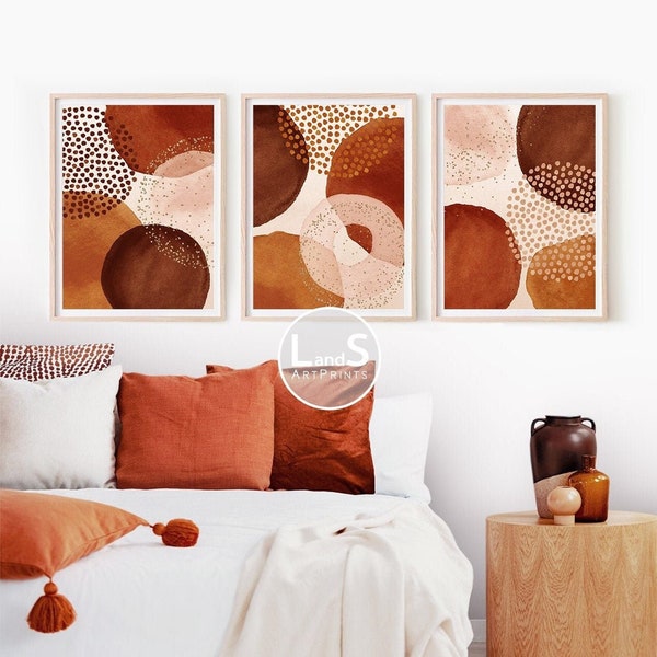 Warm Color Wall Art - Etsy