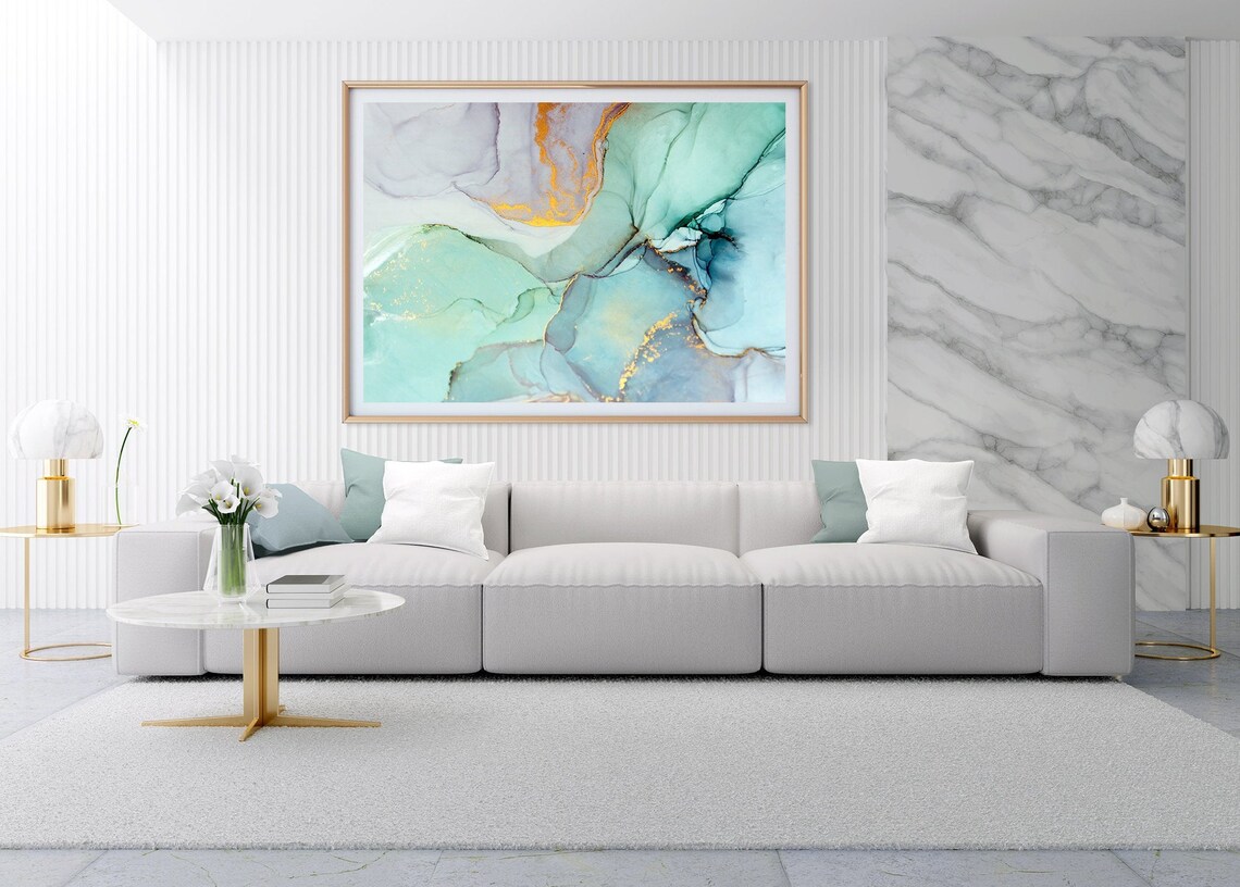 Abstract Print, Ink Painting Art, Abstract Art Poster, Contemporary Art ...