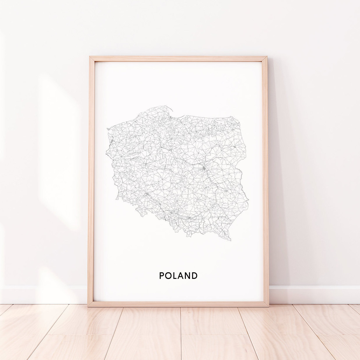 Poland Map Print Poland Map Art Poland Map Poster Country - Etsy Norway