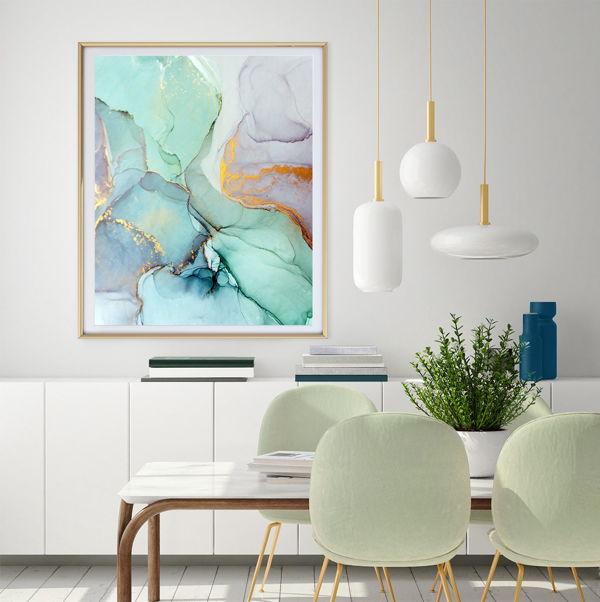 Abstract Print, Ink Painting Art, Abstract Art Poster, Contemporary Art ...